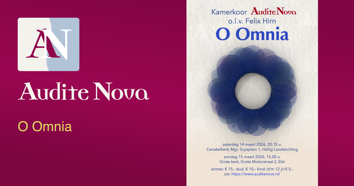 O Omnia | Audite Nova